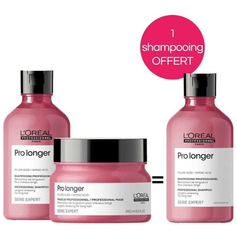 Duo Shampoing & Masque Pro Longer L'Oréal - Entretien Pro
