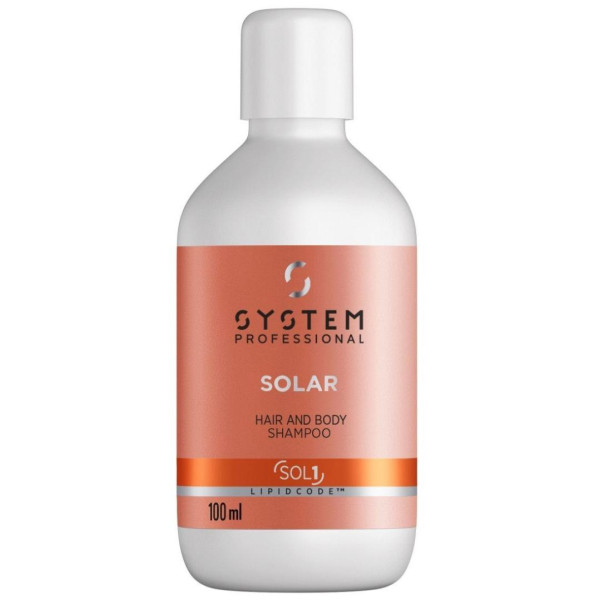 SOL1 Hair System Professionelles Solar-Duschshampoo 100 ml