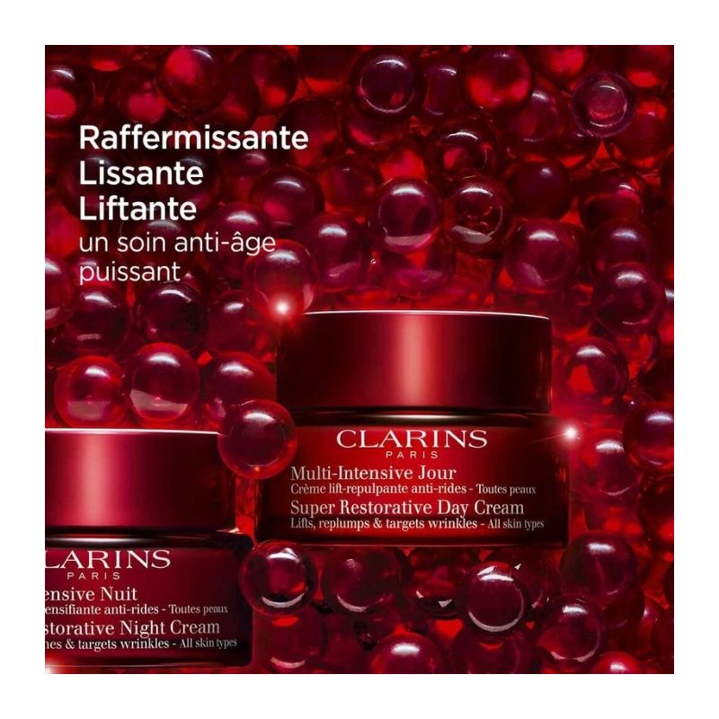 Crème Riche Anti-Rides Multi-Intensive Jour Clarins 50ml - Rétinol